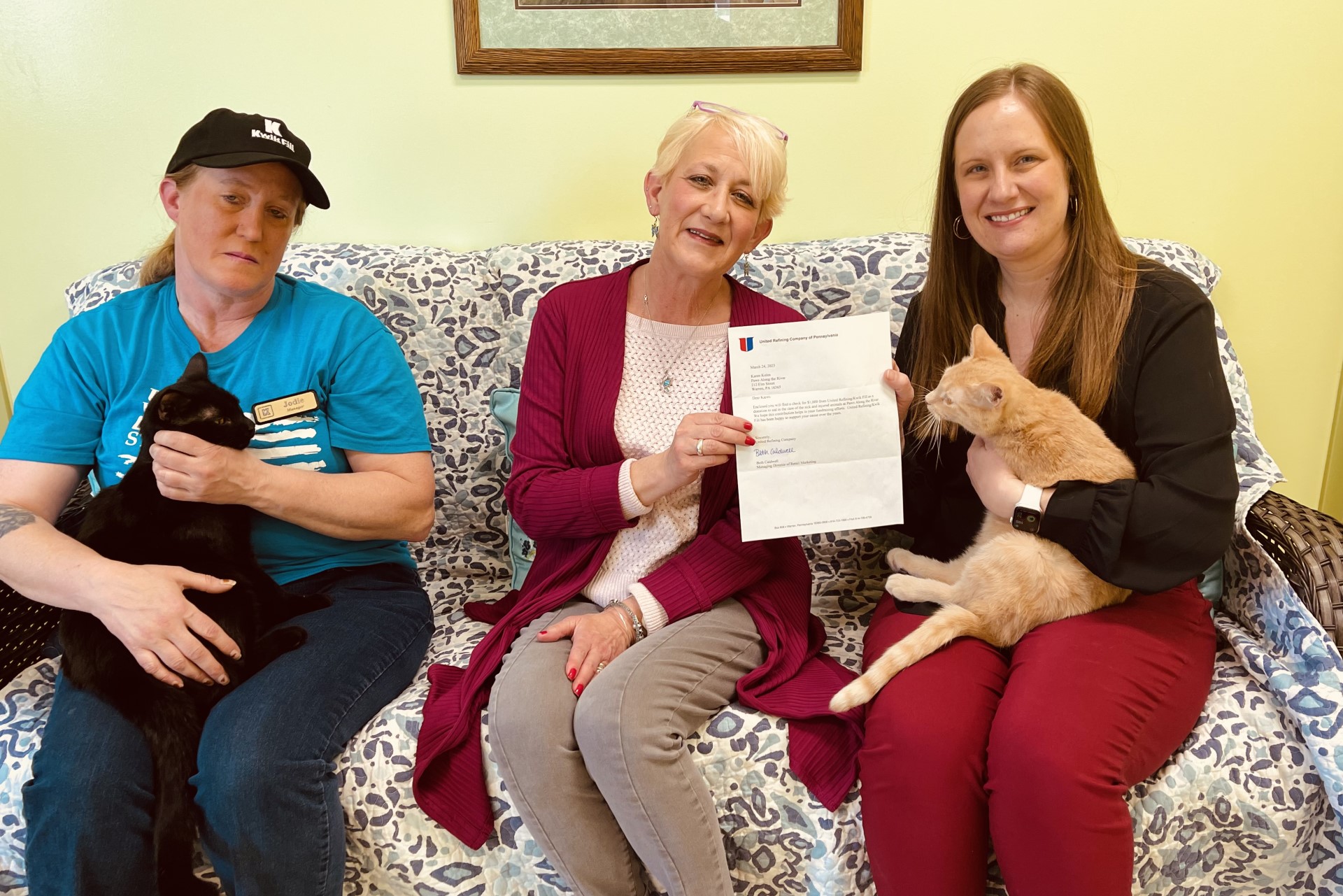 Paws receives donation | News, Sports, Jobs - Times Observer